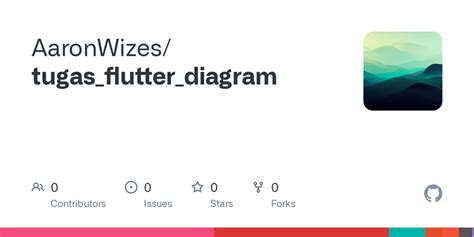 Github Aaronwizes Tugas Flutter Diagram