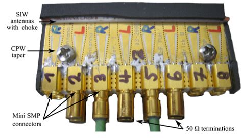 Table 1 From Digital Beamforming Antenna Array With Polarisation Multiplexing For Mobile High