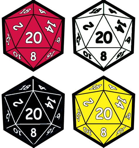 Dnd Dice Vector At Collection Of Dnd Dice Vector Free