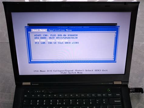 Lenovo ThinkPad T UEFI BIOS Boot Menu Extreme IT