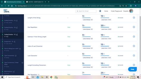 Coding Challenge With Nxtwave Deepika Anjali Vallu Posted On The