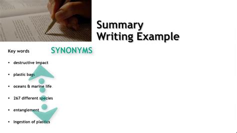How To Write Summaries From Reading Texts Youtube