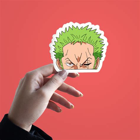 Shop Zoro Anime Sticker Buy Zoro Sticker Fans Army
