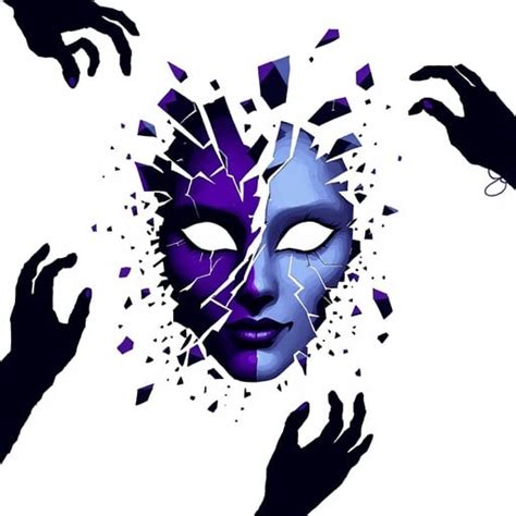 Free Shattered Digital Mask Image Mask Carnival Masquerade Download At Stockcake