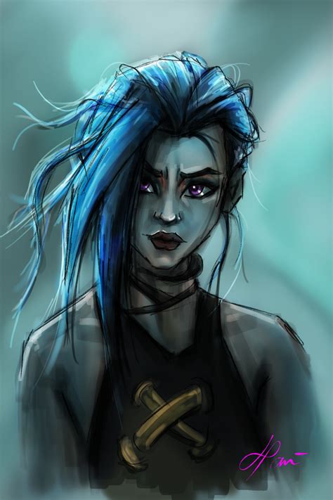 Artstation Arcane Jinx Fan Art