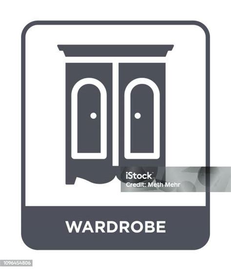 흰색 바탕에 옷장 아이콘 벡터 옷장 유행 가득 가구 컬렉션 아이콘 0명에 대한 스톡 벡터 아트 및 기타 이미지 0명 걸이
