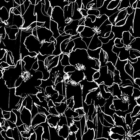 Premium Vector Black Texture Repeat Pattern Design