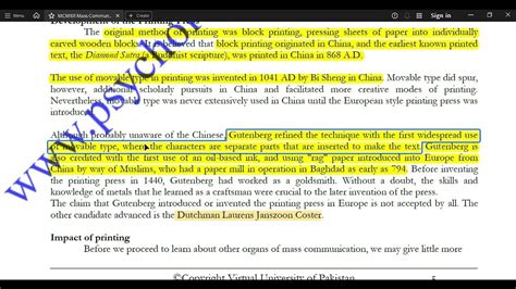 Mcm101 Introduction To Mass Communication Short Lesson 02 Mcm101