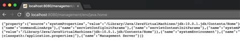 spring boot actuator key endpoints and usage