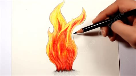 How To Draw A Simple Fire