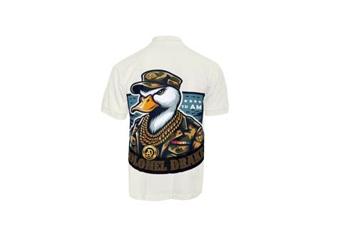 Colonel Duck Sublimate Hunting Png Angry Duck Army Design Duck Sublimation Instant Download