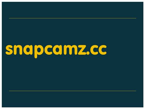 Snapcamz Cc что это Отзывы жалобы история сайта Whois ☑️