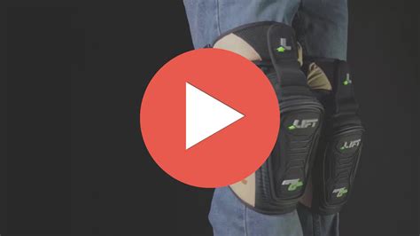 Lift Safety Apex Gel Knee Guard Barebones Workwear