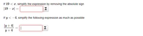 solved if 19 simplify the expression by removing the