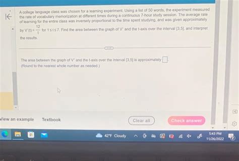 Solved A College Language Class Was Chosen For A Learning