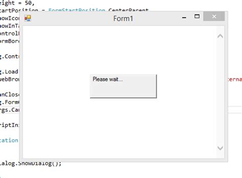 C Invoke A Javascript Function In Webbrowser And Wait Until Javascript Event Fires Stack