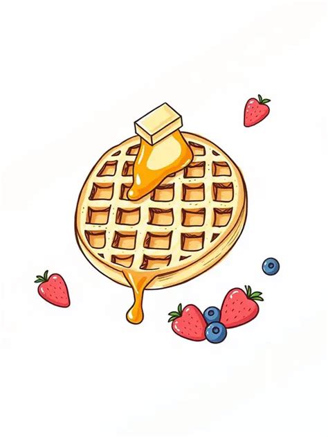 10 Creative Waffle Drawing Ideas To Inspire Your Art