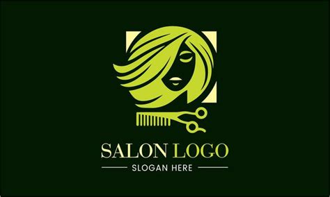 Unisex Salon Logo Vector Art Icons And Graphics For Free Download