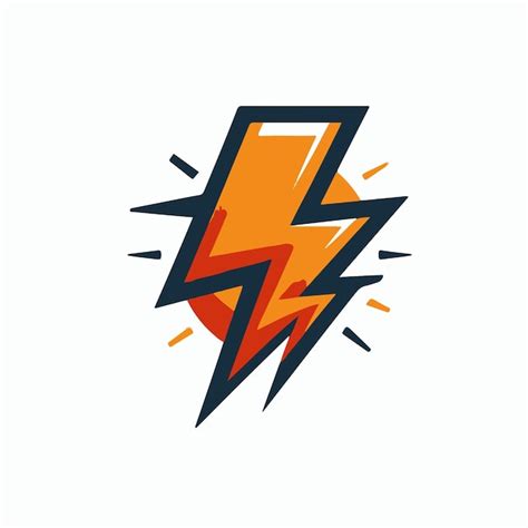 Premium Vector Thunder Logo Vector