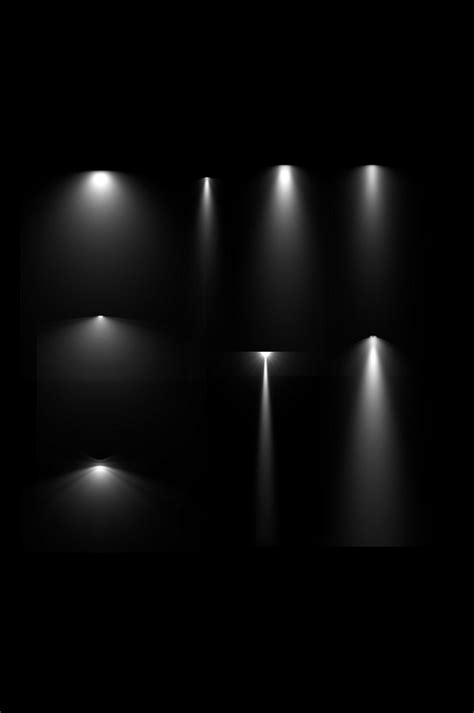 射灯灯光聚光灯投射灯射灯免扣元素