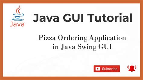 Java Gui Tutorial 3 Pizza Ordering Application In Java Swing Gui Youtube