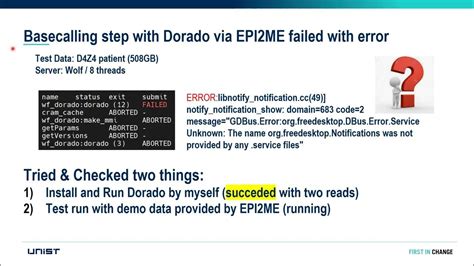 20240415 Test Run Of Epi2me Failed Youtube