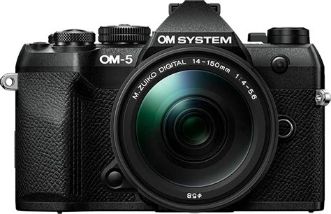 Om System Om 5 Mark Ii 14 150mm Lens Kit Black Amazonca Electronics