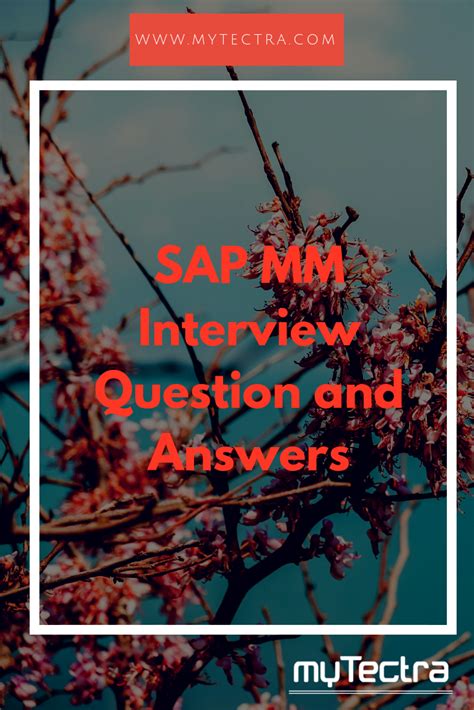 Sap Mm Interview Questions Artofit
