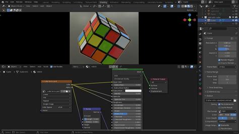 Realistic Rubik Cube Free 3d Model Cgtrader