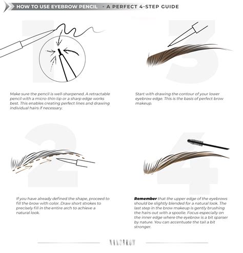 How To Draw Eyebrows Using Pencil