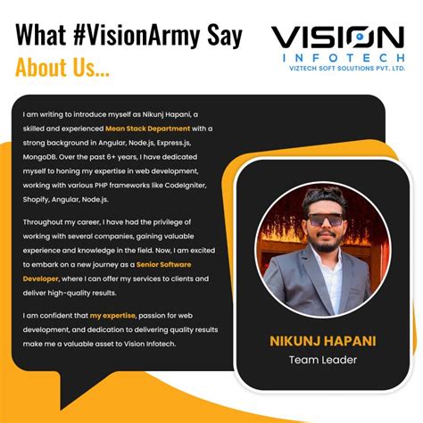 Vision Infotech On Linkedin Webdeveloper Phpframeworks Cms