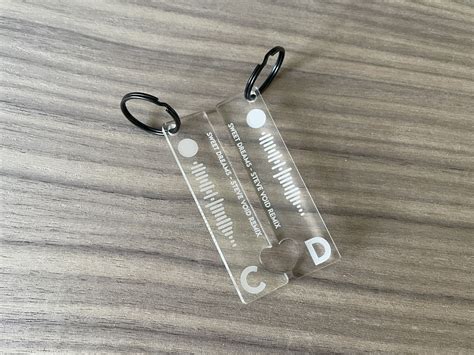 Spotify Code Key Chain Couples Spotify Key Ring Spotify Etsy Uk