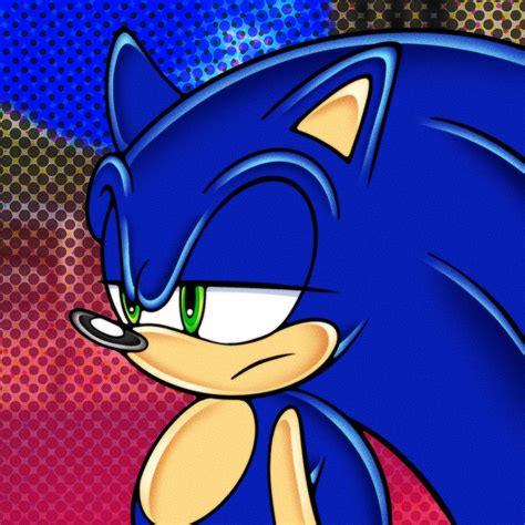 Tired Sonic By Lev0104 On Deviantart