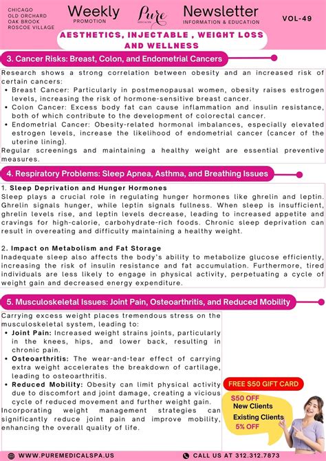 The Health Implications Of Obesity A Growing Concern