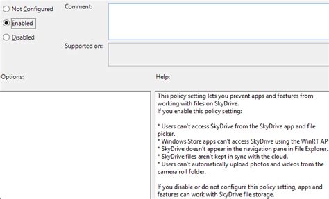 How To Disable SkyDrive OneDrive Integration In Windows