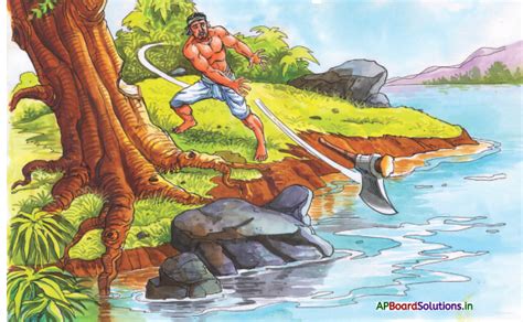 Ap Board 4th Class Telugu Solutions 5th Lesson సత్యమహిమ Ap Board