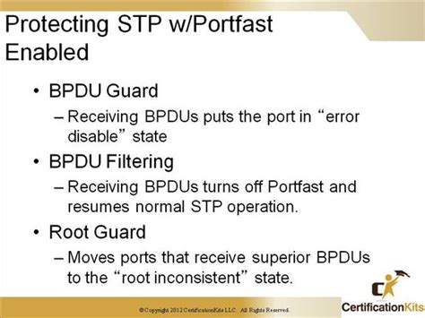 Difference Between Bpdu Guard And Bpdu Filter And Root Guard