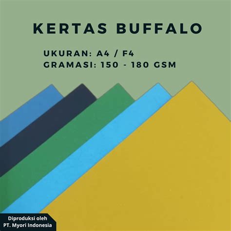 Jual Kertas Buffalo Karton Tekstur A4 F4 Shopee Indonesia