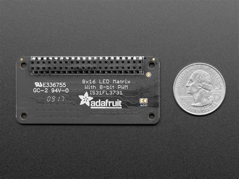 Adafruit CharliePlex LED Matrix Bonnet X Cool White LEDs ID Adafruit Industries