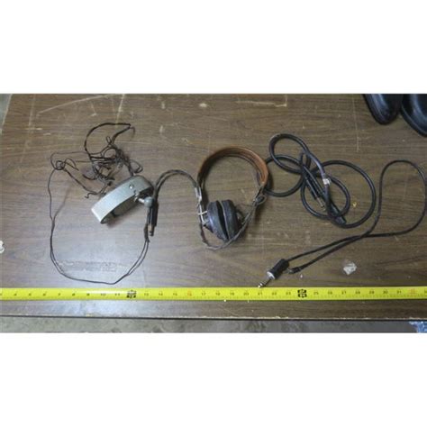 Vintage Headset Cables And Hull Device Schmalz Auctions