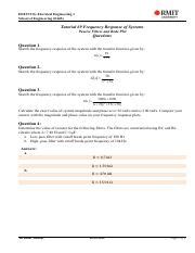 EEET Tutorial Question V Pdf EEET Electrical Engineering Babe Of