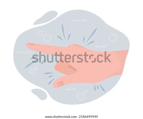 Pointing 2d Vector Isolated Illustration Drawing Vector Có Sẵn Miễn Phí Bản Quyền 2186699949