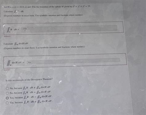 Solved Let Fxyz00z And S Be The Boundary Of The