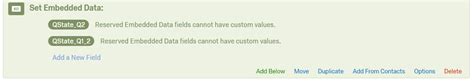 Embedded Data Zip Code Validation Not Working For Form Responses Xm