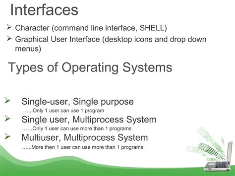 Operating System Ppt Operating Systems Computer Software And Applications