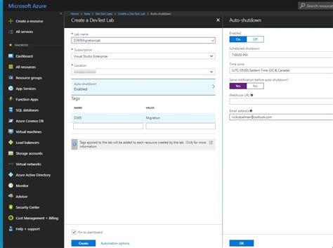 Using Azure Devtest Labs For Dynamics 365 Development The Readyxrm