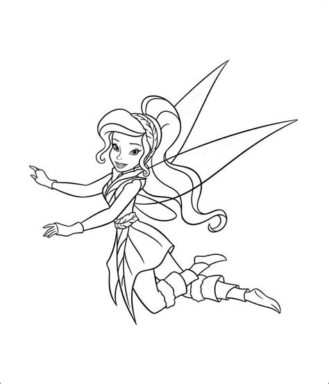 Tinkerbell Face Template