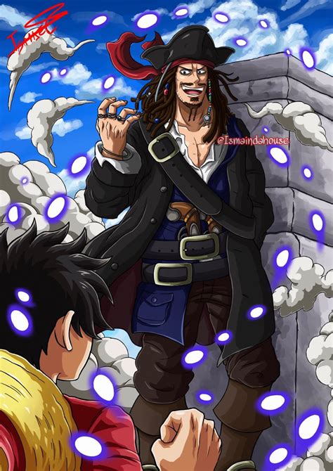Monkey D Luffy And Jack Sparrow One Piece And 1 More Drawn By Ismaindahouse Danbooru