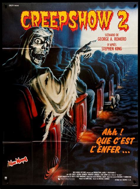 Creepshow 2 1987 Original French Grande Movie Poster Original Film