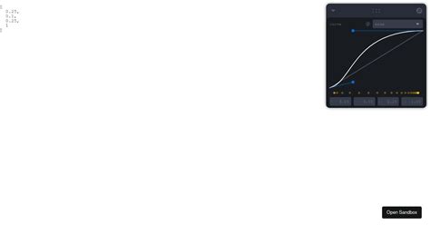 leva plugin bezier codesandbox